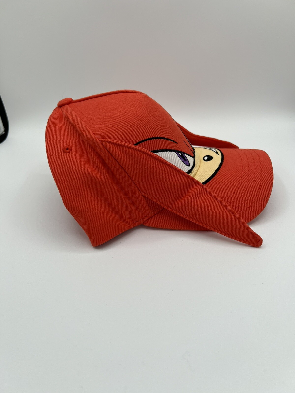 Knuckles Baseball Hat Snapback Red w/ Ears Sega Sonic The Hedgehog New ...