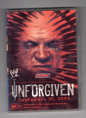 WWE - Unforgiven (DVD, 2003) 5021456118007 | eBay Australia
