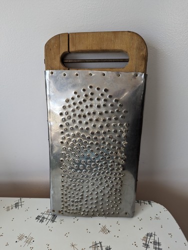Antique Acadien Poutine Rapee Grater Handmade Primitive Vintage ...