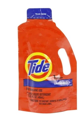 Tide one load Traveling Pack Of 3 Great For Travel. Small Pack To Stick ...