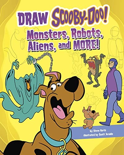 Steve Korte Draw Scooby-Doo Monsters, Robots, Aliens and (Paperback ...