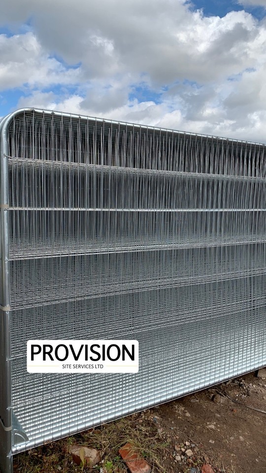 NEW HERAS FENCING HARRIS FENCE PANELS - TEMPORARY FENCING @ £27.00 +VAT ...