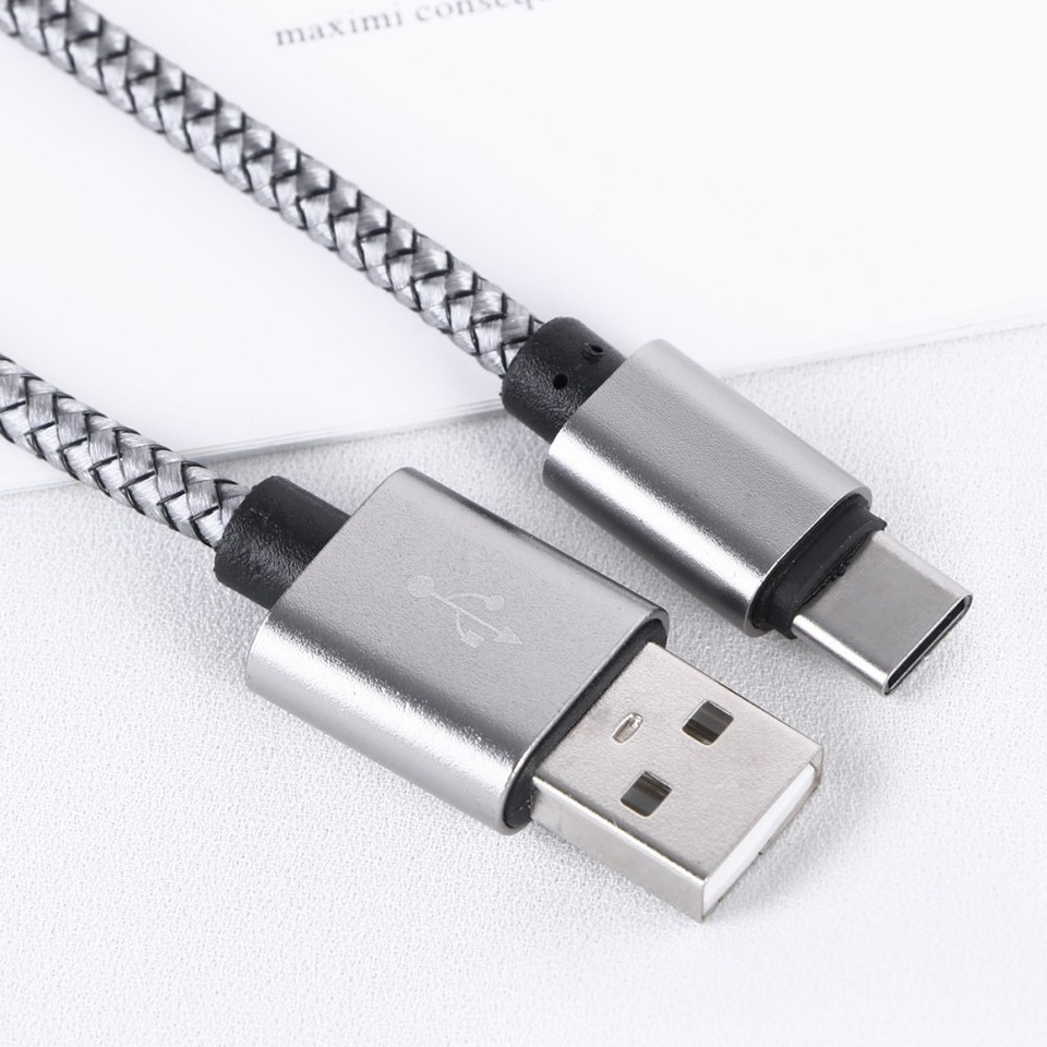 2 PCS Type Data Cable Charging Cables for Multiple Devices Cords Usb ...