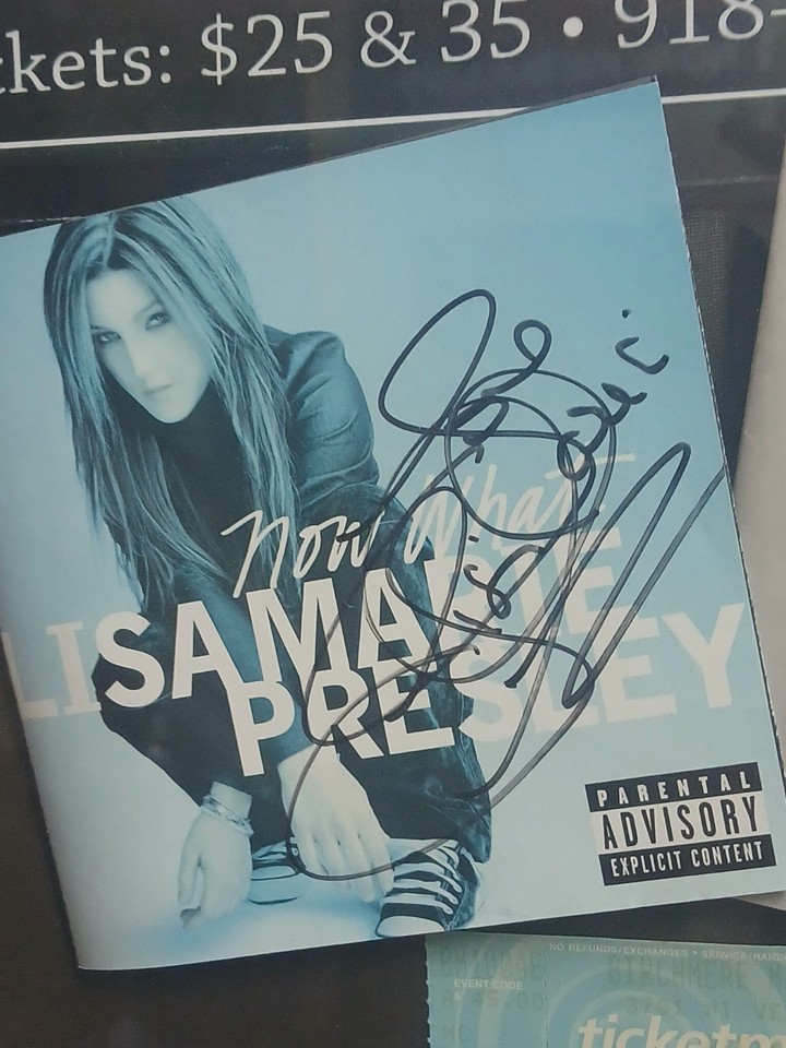 lisa marie presley signed autographed | eBay