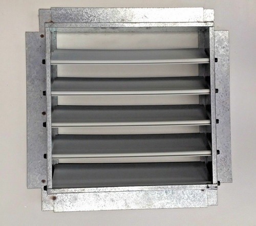 FANTECH Backdraft Damper Shutter for Centrifugal Roof Unit 28x28x6cm ...