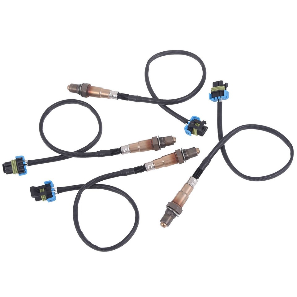4Pcs Oxygen O2 Sensor For Buick LaCrosse Chevy Equinox Cadillac SRX 234 ...