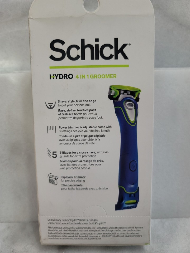 Schick Hydro 5 Beard Groomer, 4-in-1 Power Razor 841058066033| eBay