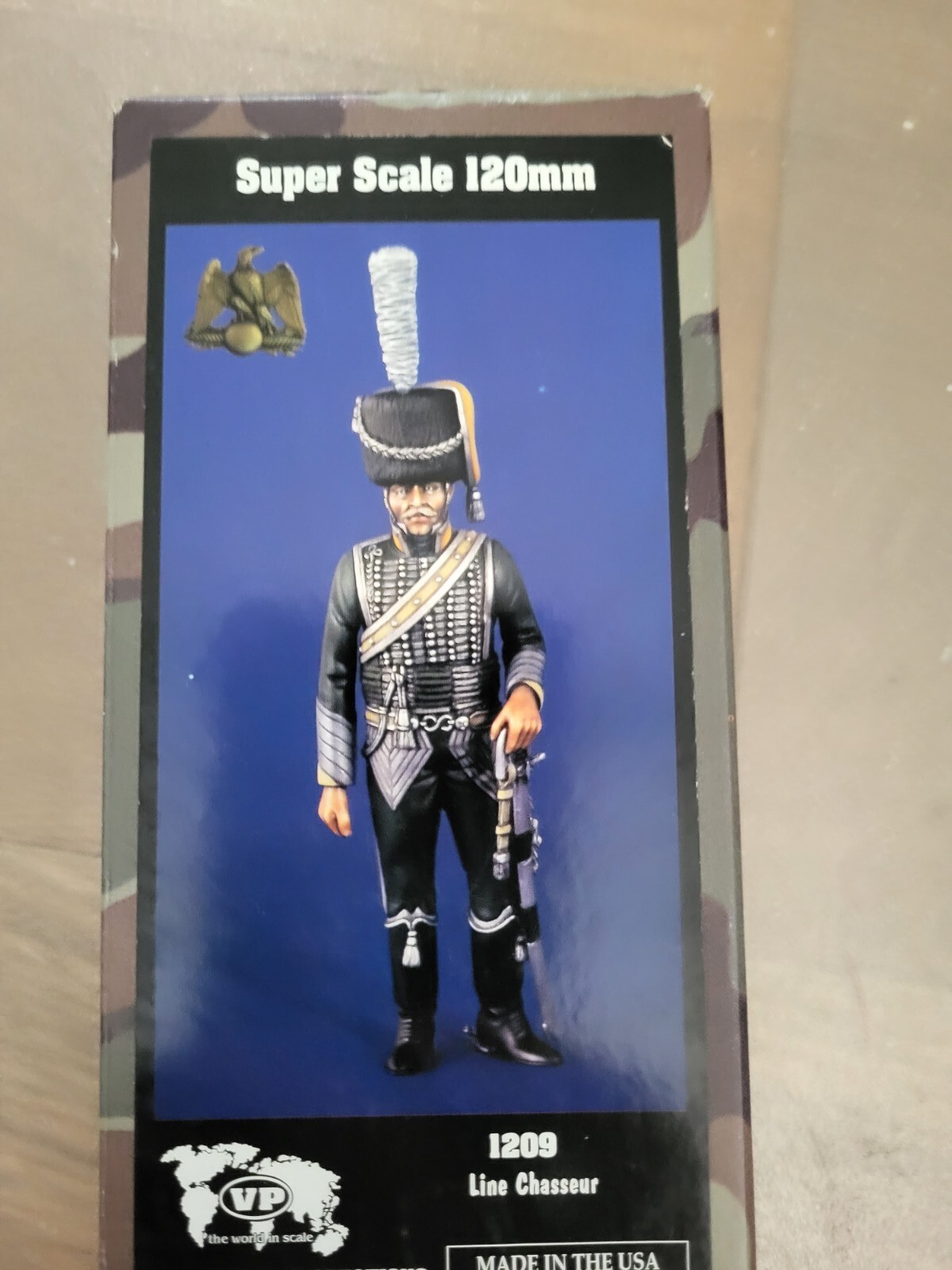 Verlinden 120mm 1/16 Line Chasseur Officer (Napoleonic era) [Resin ...