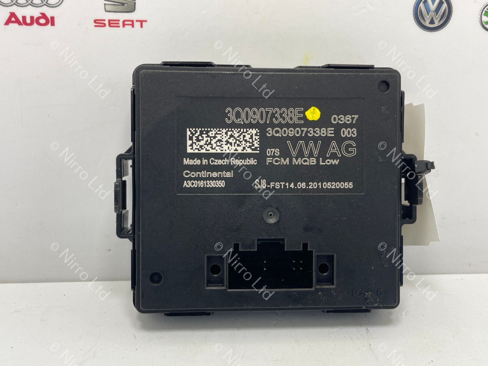 SEAT ATECA HEAD LIGHT RANGE CONTROL UNIT MODULE 2016 ONWARDS 3Q0907338E ...