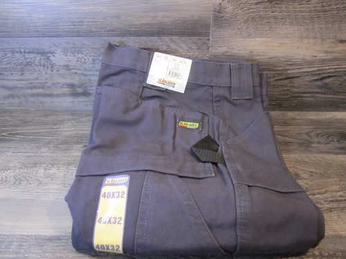 Blaklader Pants Mens 40x32 Steel Blue 1670 Brawny Work Pants Workwear ...