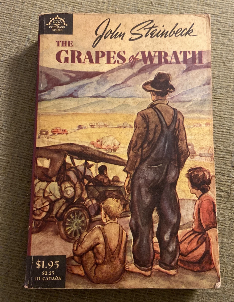 Grapes Of Wrath Book Cover