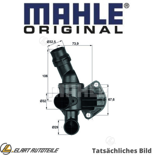 MAHLE Thermostat Kühlmittel für 06f121111j 06f121111f for sale online ...