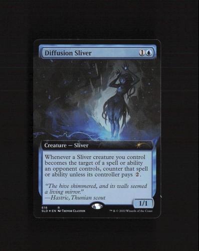 MTG - Secret Lair - Diffusion Sliver SLD618 - Extended Art Foil - NM/MT ...