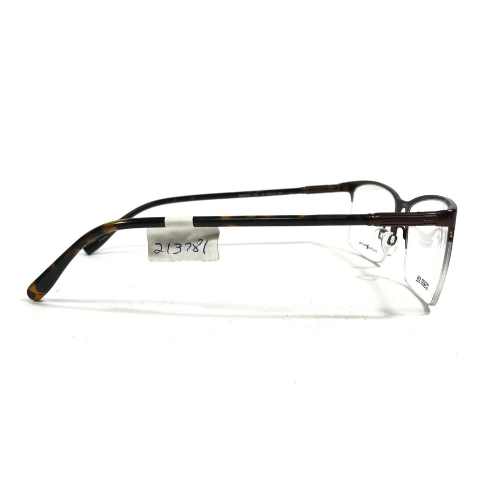 Beverly Hills Polo Club BHPC 83 COL 10 Eyeglasses Frames Brown Square ...