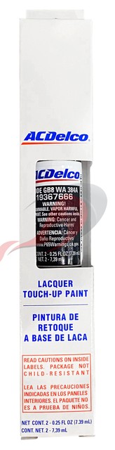 OEM 19367666 ACDelco GM Mosaic Black Metallic Touch up Paint Code Gb8 ...