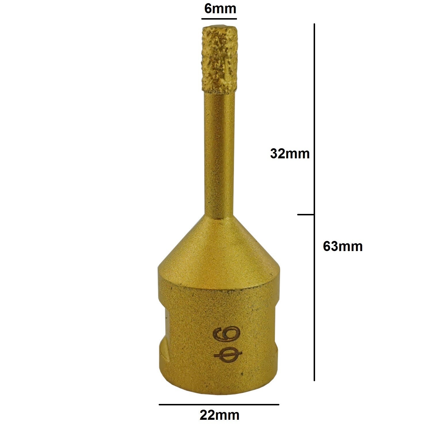 M14 Diamant Bohrkrone Fliesen Bohrer Diamantbohrer 6-80 mm ...