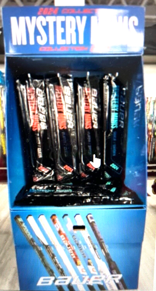 2024-25 LIMITED *RIGHT* Bauer Mystery Mini Sticks, Proto-R, Tracer ...