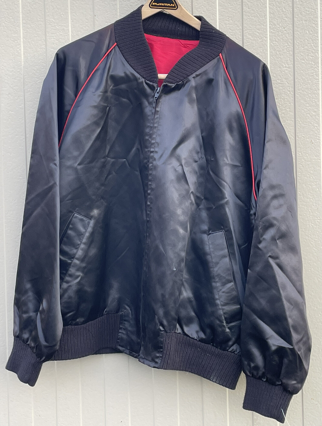 Vintage Showtime Cable PPV TV Crew Satin Bomber Jacke… - Gem