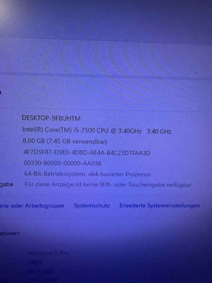 Tower-PC Intel i5-7500 · 8 GB RAM · 250 GB SSD · Windows 11 Pro | eBay