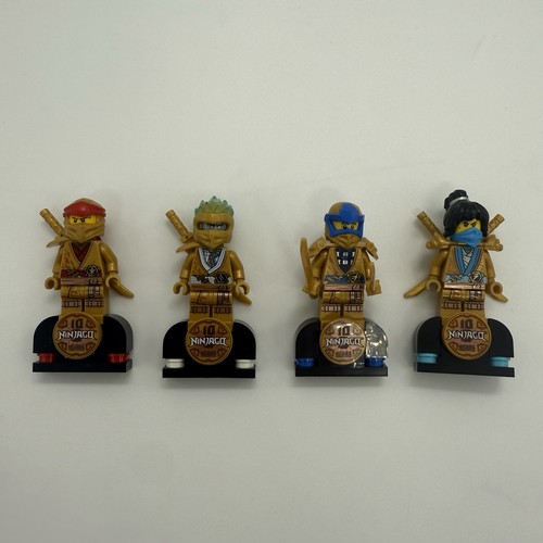 Lego Ninjago 10th year anniversary a lot of 4 | eBay