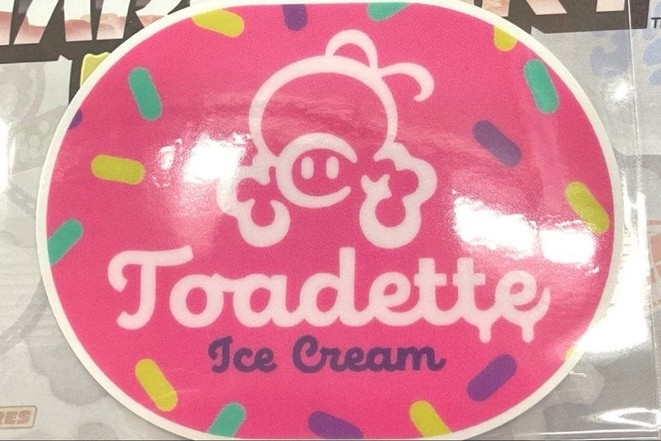 Mario Kart World Keychain Flower Cup with Kinopico Sticker Limited ...