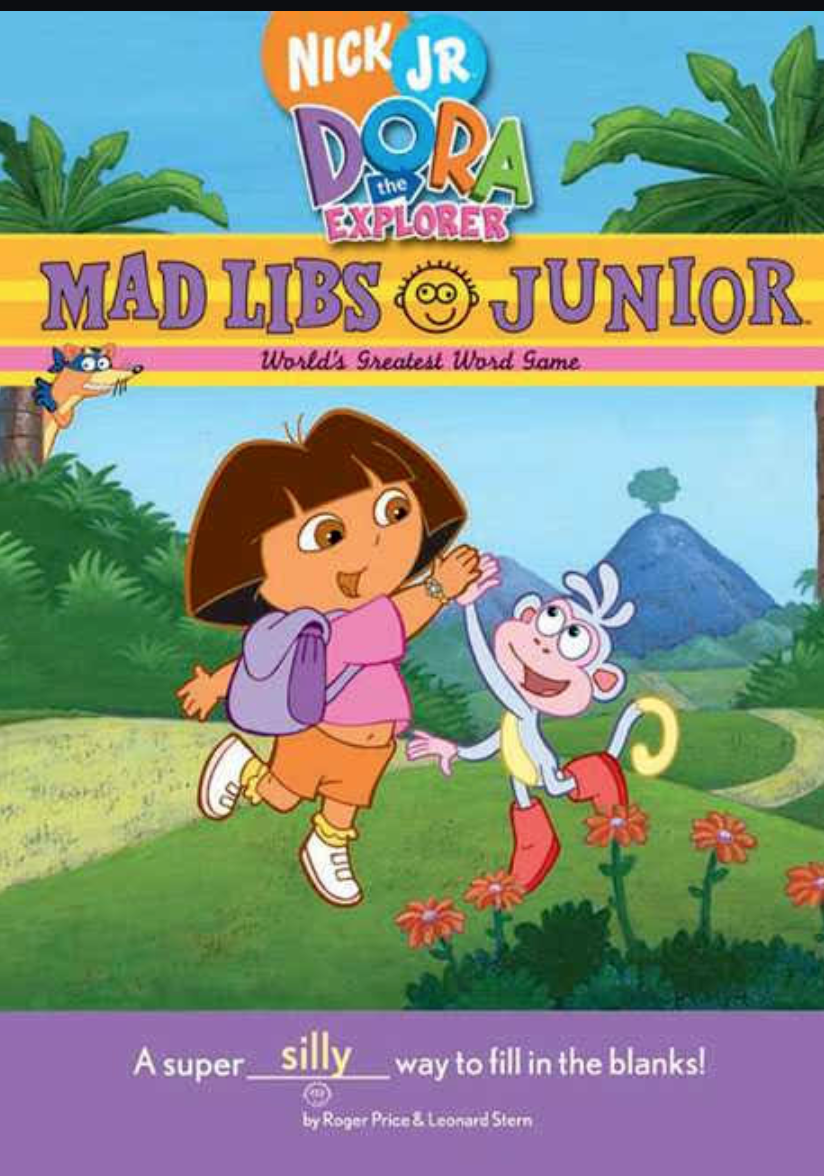 Dora the Explorer Mad Libs Junior Paperback 2006 Grades K-3 ...