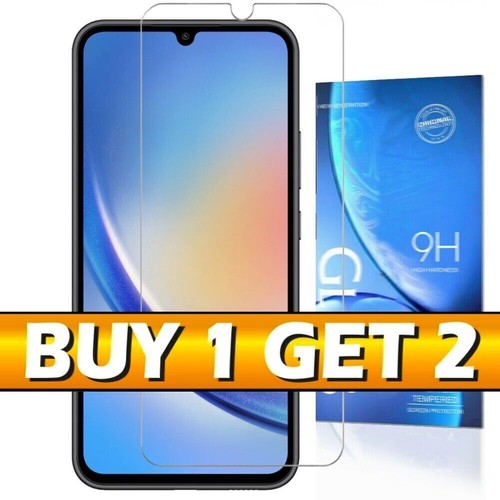 For Samsung S25 Ultra A26 A36 A56 A16 A55 A35 Screen Protector Tempered ...