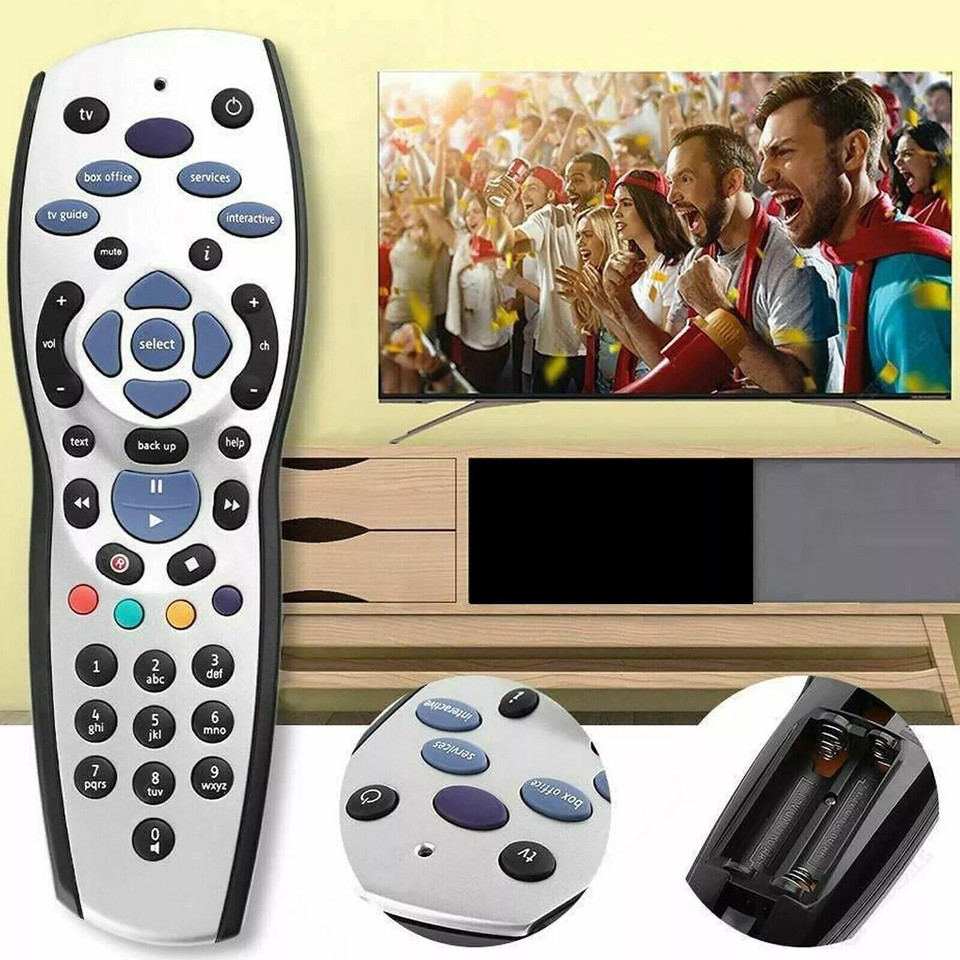SKY PLUS HD + TV REPLACEMENT REMOTE CONTROL REV 9f NEW FREE & FAST ...