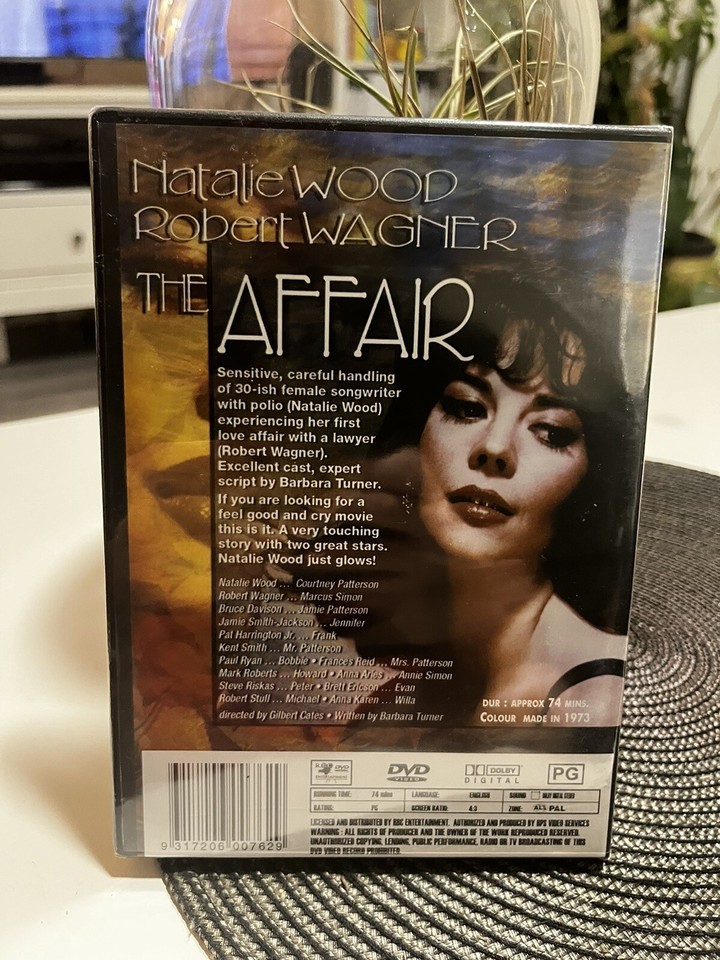 The Affair (DVD, 1973) Natalie Wood, Robert Wagner, Bruce Davison Seal ...