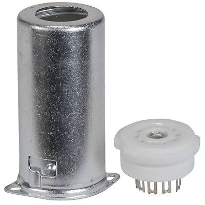 9-Pin Tube Socket Ceramic with Shield | eBay