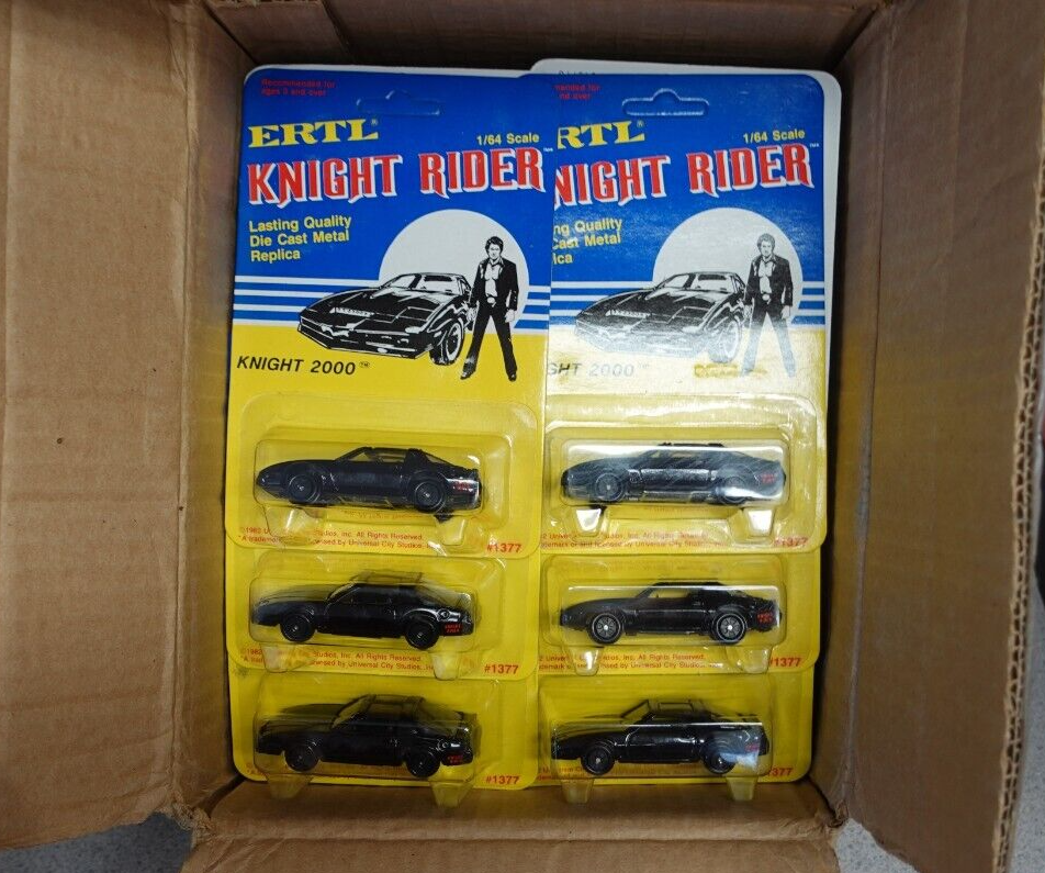 ERTL KNIGHT RIDER CASE BREAK ~ 1982 ~ DIECAST CAR MOC ~ Never Hung W ...