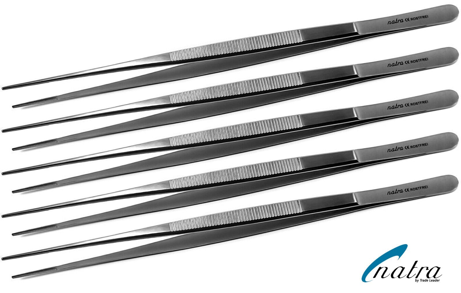 5x DeBakey Dissecting Forceps 6'' Tweezer straight 15 cm Surgery ...