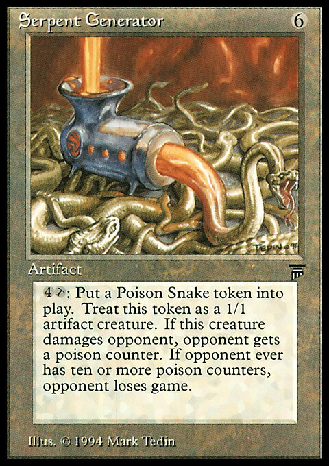 Serpent Generator X (1) MTG Legends Excellent/Near Mint (RG) 4RCards | eBay