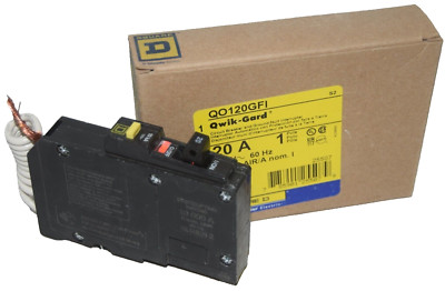 QO120GFI SQUARE D QO 1P 20A GFCI CIRCUIT BREAKER PIGTAIL QWIK-GARD | eBay