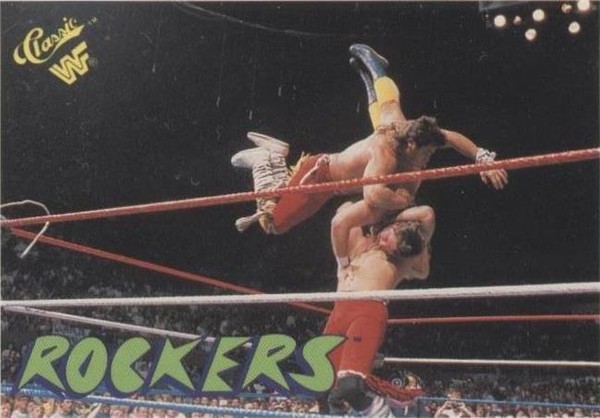 1990 Classic WWF - #81 Shawn Michaels, Marty Jannetty, The Rockers for ...
