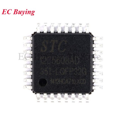 STC12C5608AD STC12C5608AD-35I STC 12C5608AD LQFP32 LQFP32G 1T 8051 MCU IC Chip | eBay