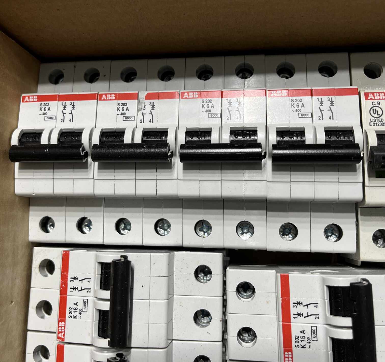 ABB Assorted Circuit Breakers LOT OF 20 K16A K6A UP-Z3A K1A Good ...