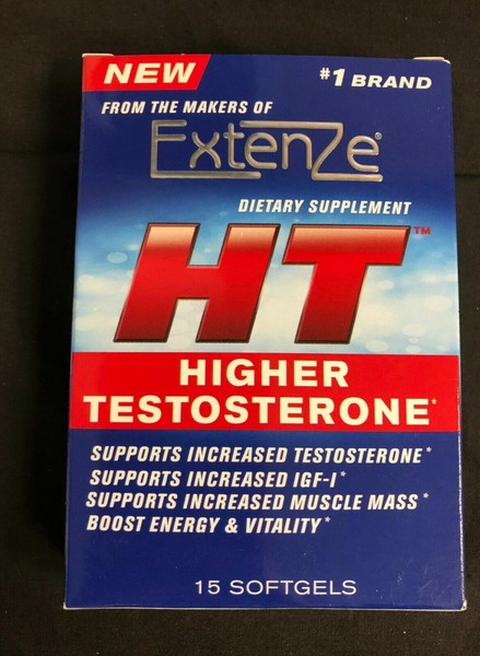 ExtenZe HT Higher Testosterone Dietary Supplement Softgels 15 Count for ...