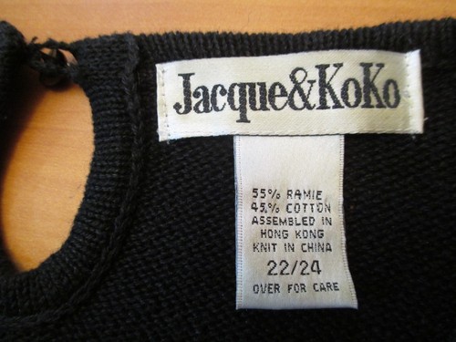 JACQUE & KOKO PULL OVER KNITTED SWEATER WOMEN SIZE 22/24 MULTI COLORED ...