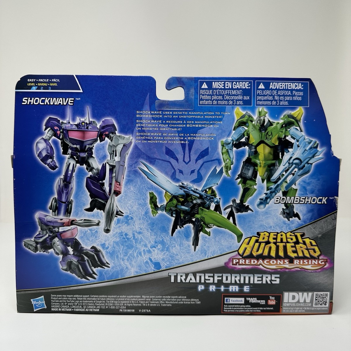 Transformers Prime Beast Hunters Shockwave Vs Predacons