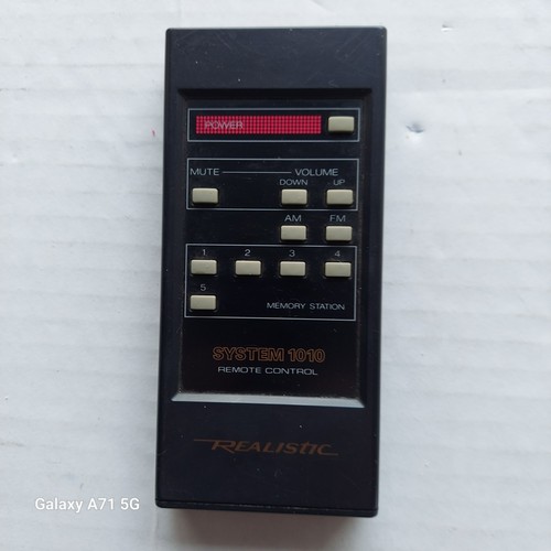 Realistic Remote Control Only, System 1010, Tested, Works, Vintage | eBay