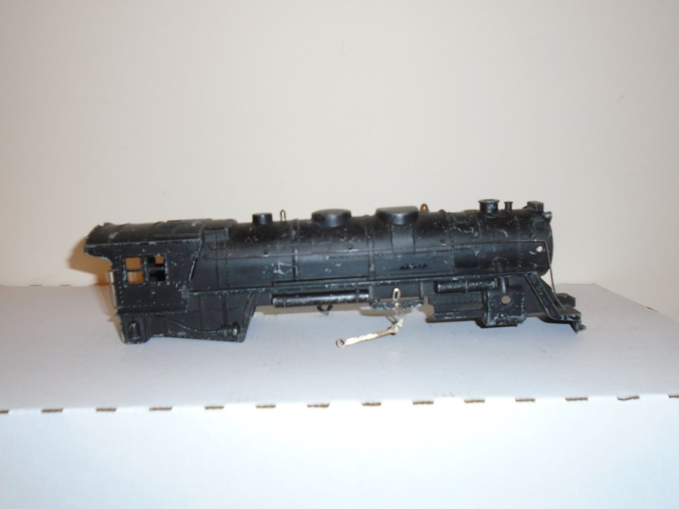 Marx Trains 333 Steam Locomotive Shell Only Parts O Gauge Black Diecast ...