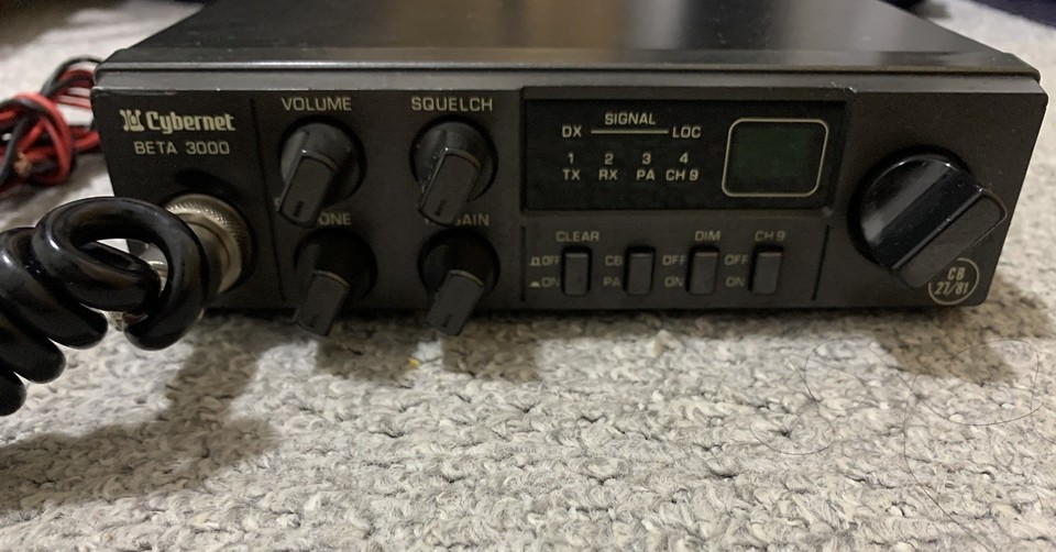 Cybernet Beta 3000 40 Channel CB Transceiver & Microphone | eBay UK