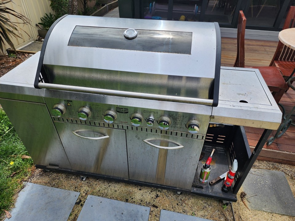 Coolabah Stainless Steel Outdoor Portable Gas BBQ Grill Charcoal ...