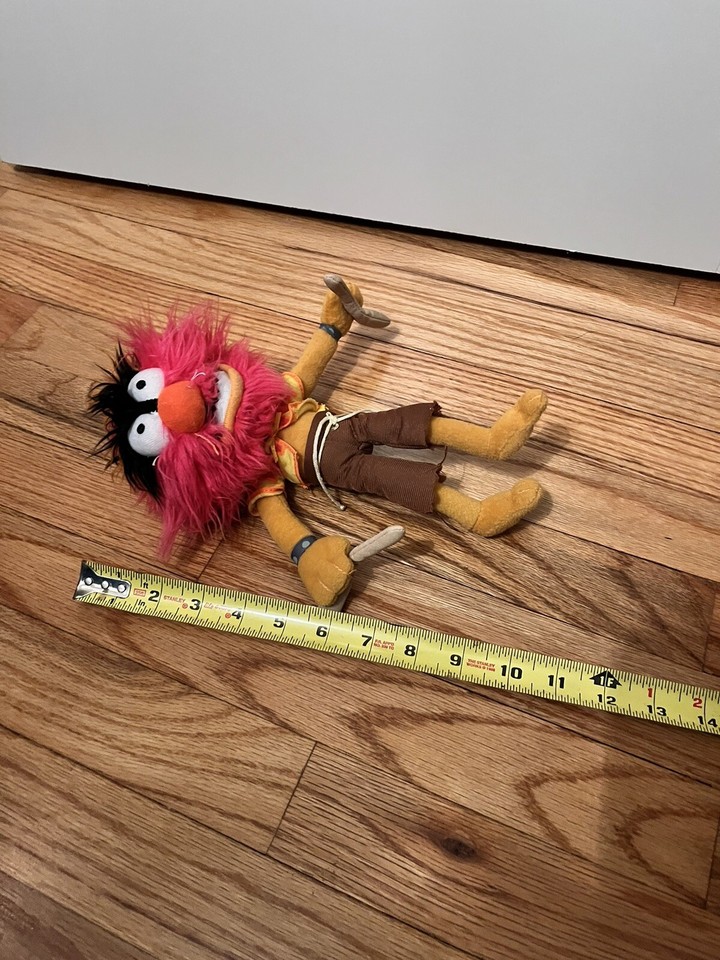 The Muppets ANIMAL Plush with Drumsticks Stuffed Toy | eBay