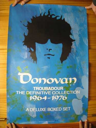 Donovan Poster Troubadour The Definitive Collection | eBay