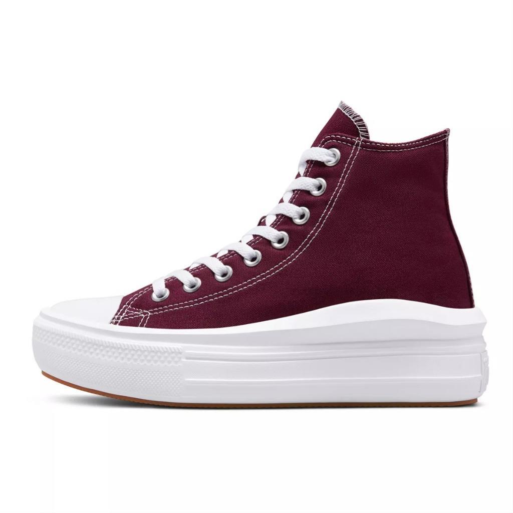 New NIB Converse Beetroot Deep Red Chuck Taylor All Star Platform Move ...