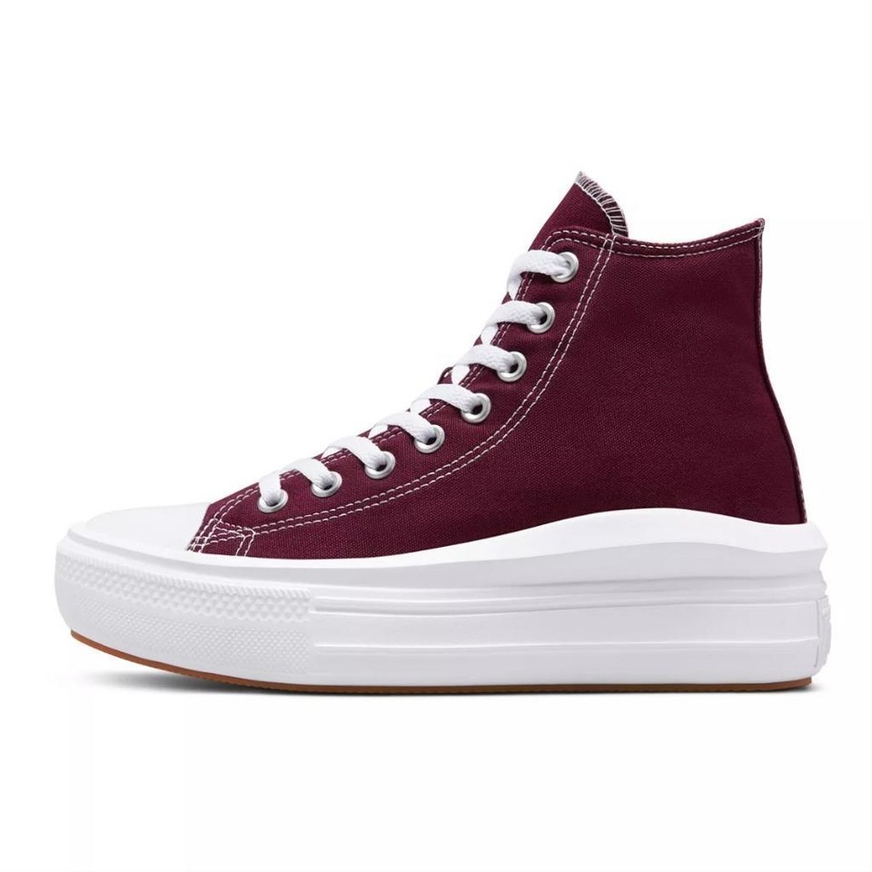 New NIB Converse Beetroot Deep Red Chuck Taylor All Star Platform Move ...