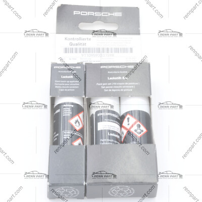 New Genuine Porsche Touch Up Paint Carrera White Metallic Tri-Coat S9R ...