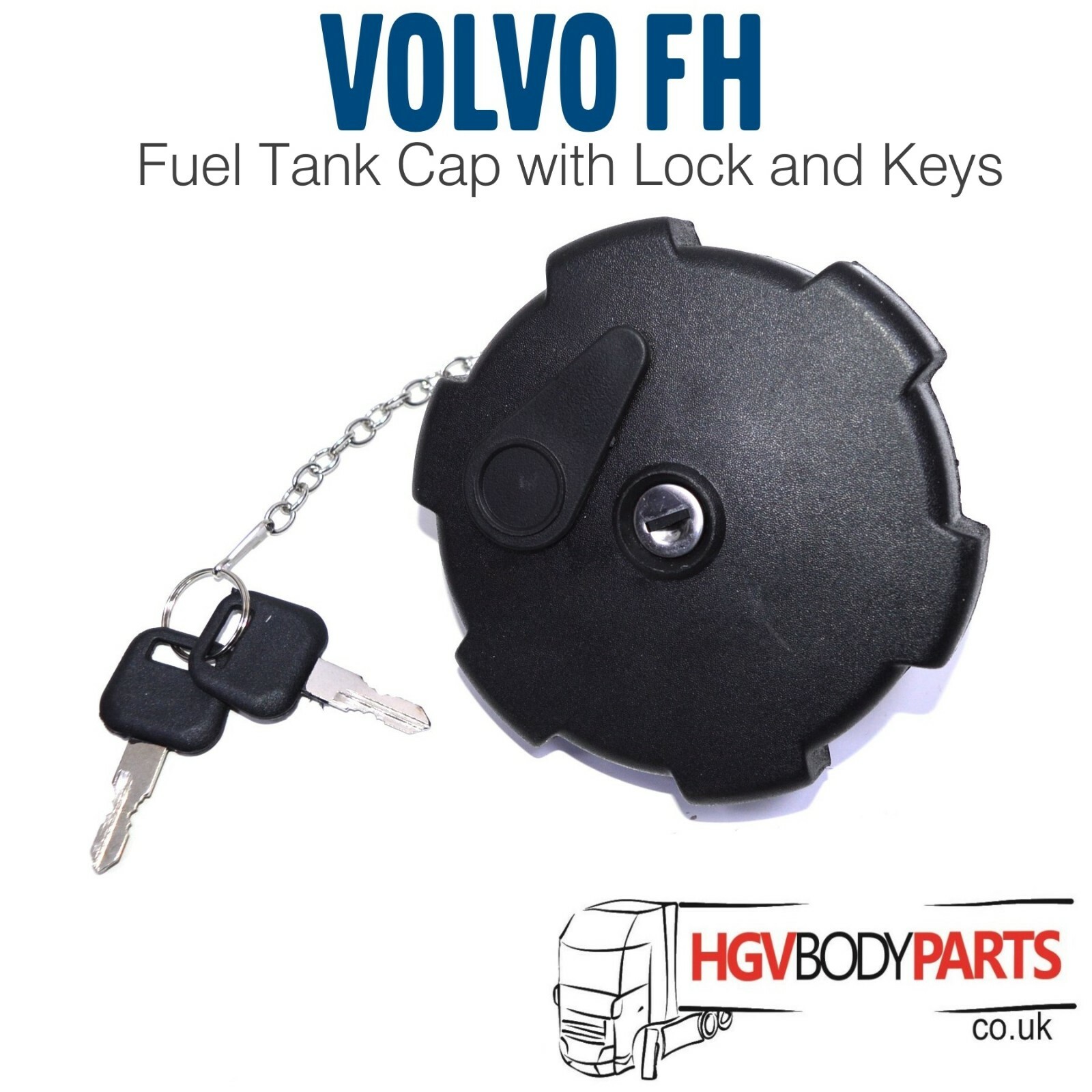 Volvo FH Fuel Tank Cap With Lock and Key Euro6 | eBay